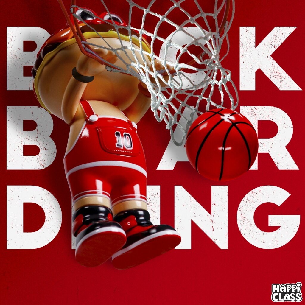 Burger Kun Cos Backboard King HEROCROSS
